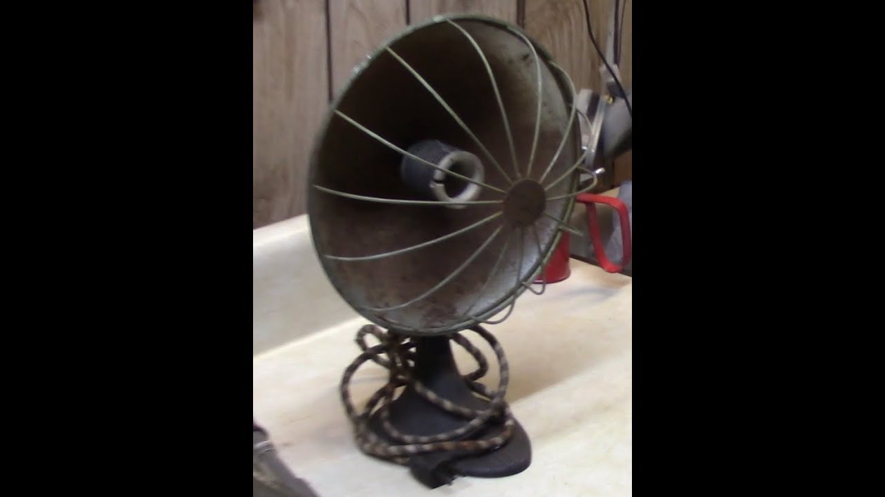 Vintage 1940's Electric Space Heater Restoration - YouTube