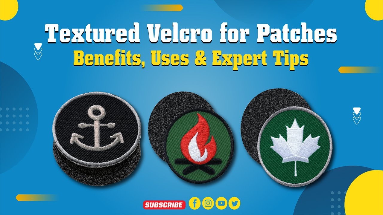 Textured Velcro for Patches | Benefits, Uses & Expert Tips - YouTube