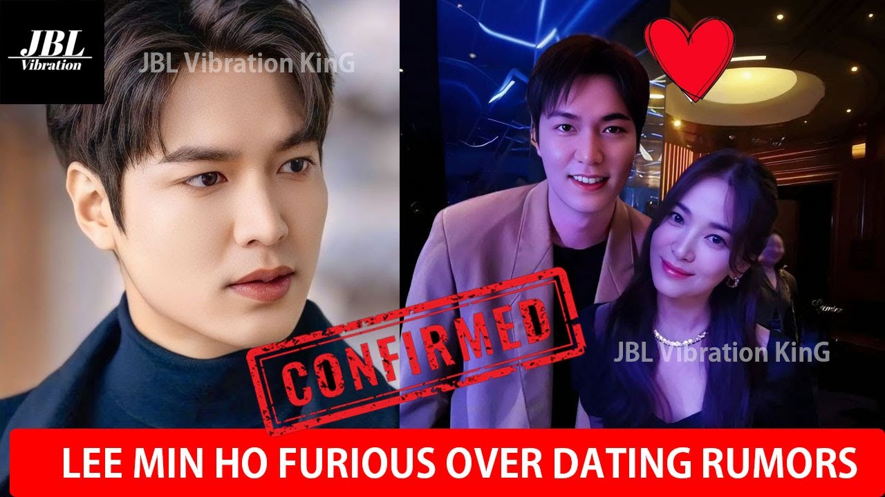 Lee Min Ho Furious Over Dating Rumors with Song Hye Kyo – Fans Shocked ...