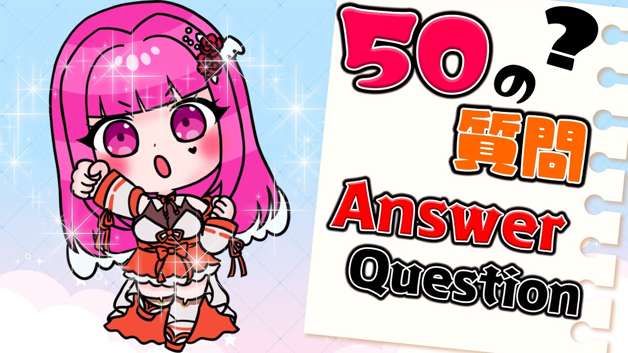 【chat/endurance】Answer 50 question from listener【Vtuber】 - YouTube