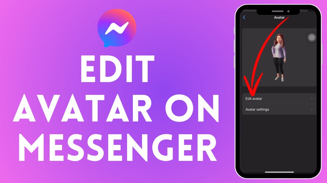How To Change Avatar In Messenger 2024 | Edit Messenger Avatar (Full ...