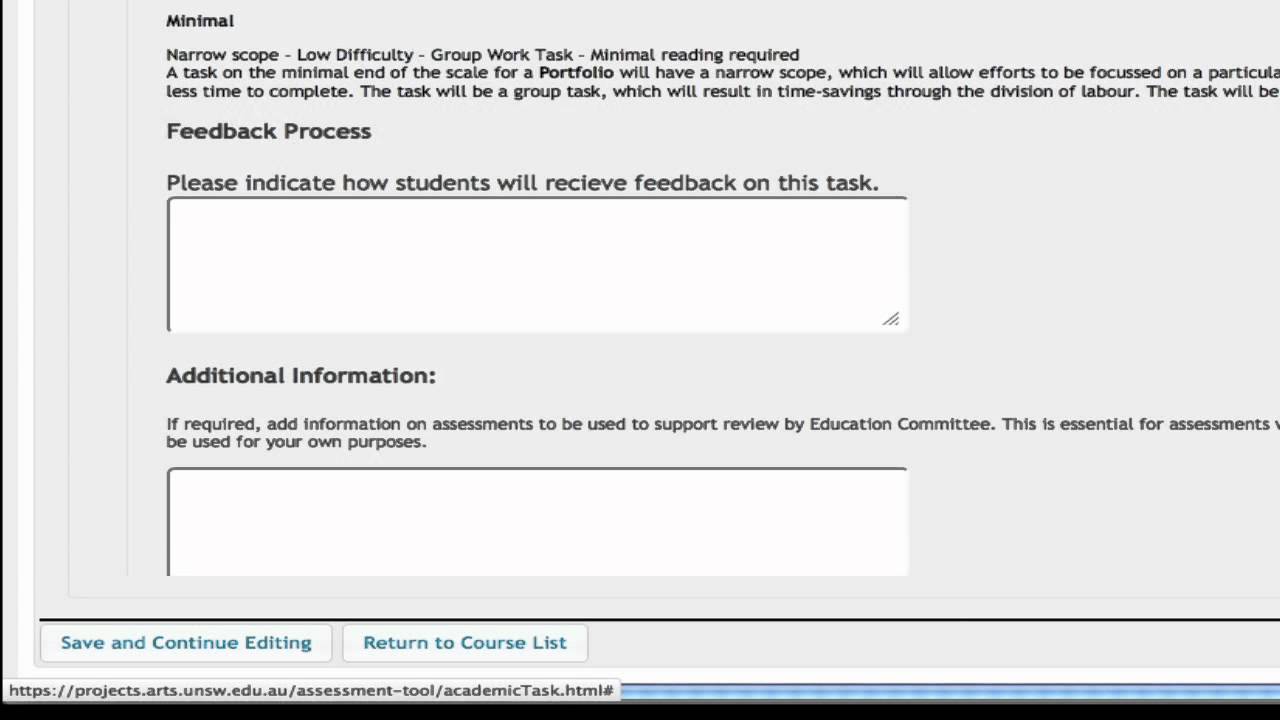 FASS Assessment Tool - YouTube