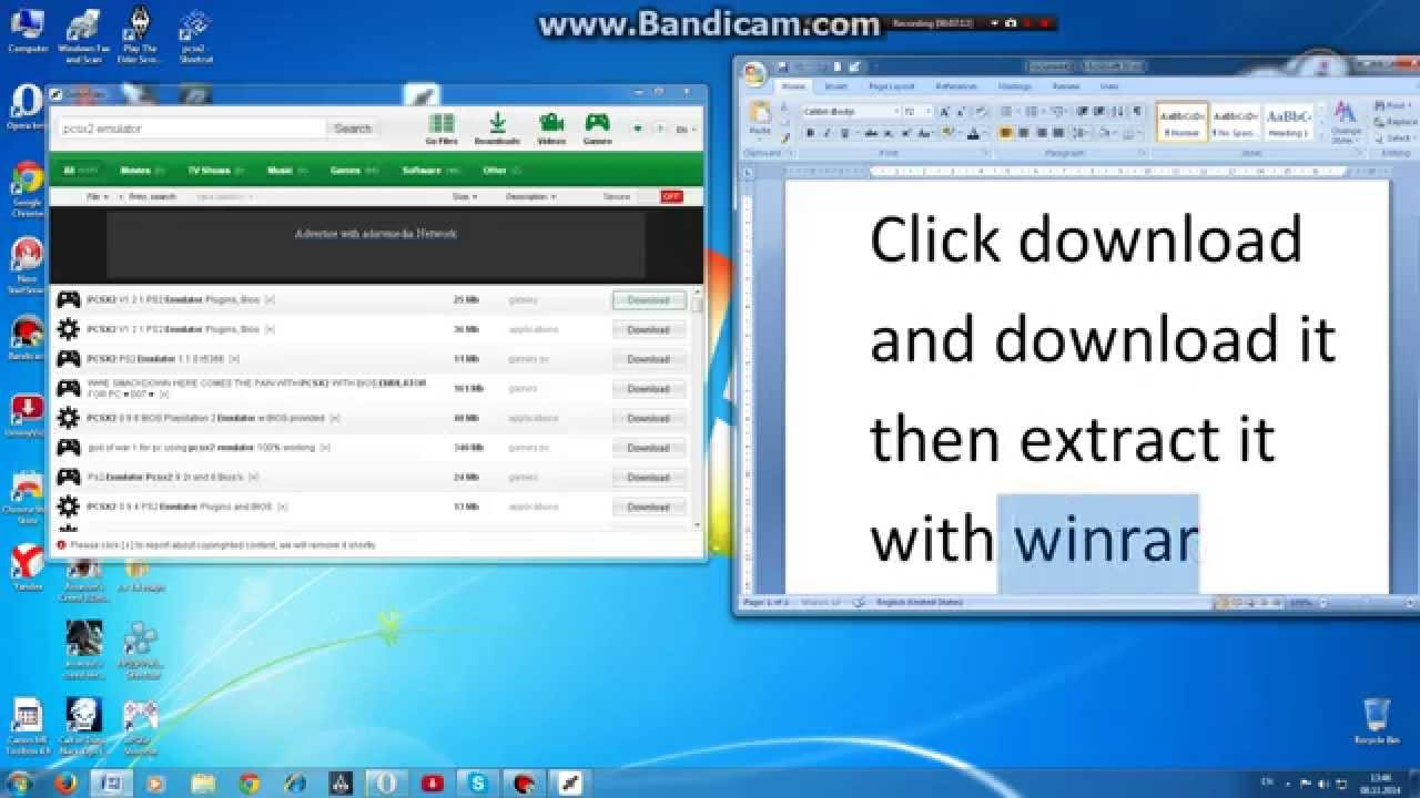 how to download and install pcsx 2 emlator with bios and pluins - YouTube