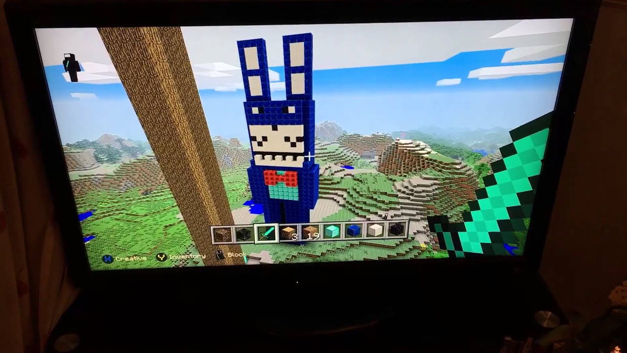 Fnaf Bonnie Minecraft build - YouTube