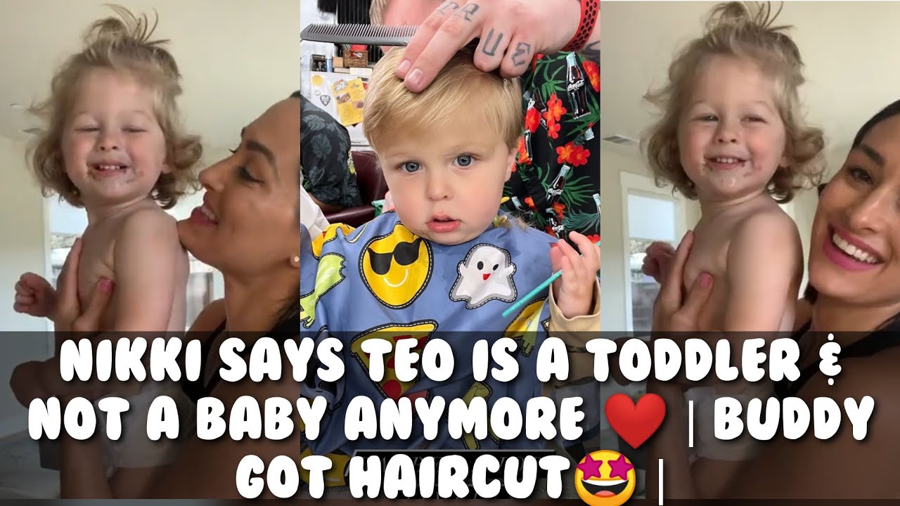 Nikki Says Teo Is A Toddler Not A Baby Anymore Buddy Got Haircut nikki-says-teo-is-a-toddler-not-a-baby-anymore-buddy-got-haircut