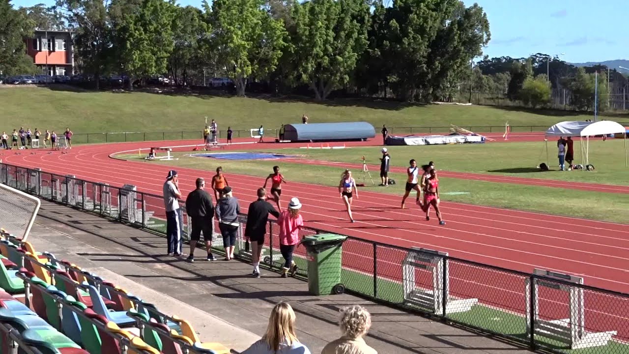 100M Toea Wisil 11.53 Gold Coast Winter Meet 4 - YouTube