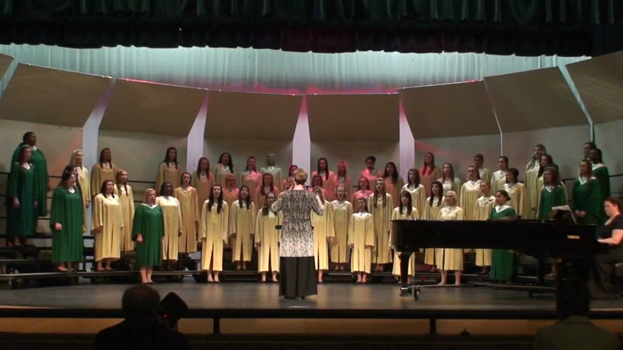 "With A Voice Of Singing" performed by Taylor Jobe and LHS 2010 Choir ...
