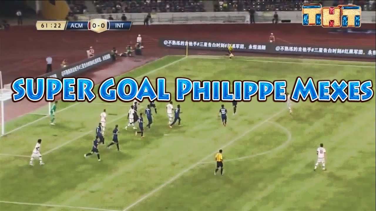 GOAL Philippe Mexes | ГОЛ Филиппа Мексеса - YouTube