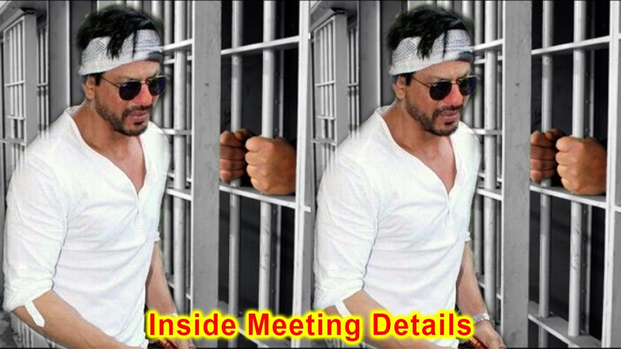 Shahrukh Khan Crying inside Jail while Meeting Aryan Khan in arthur ...