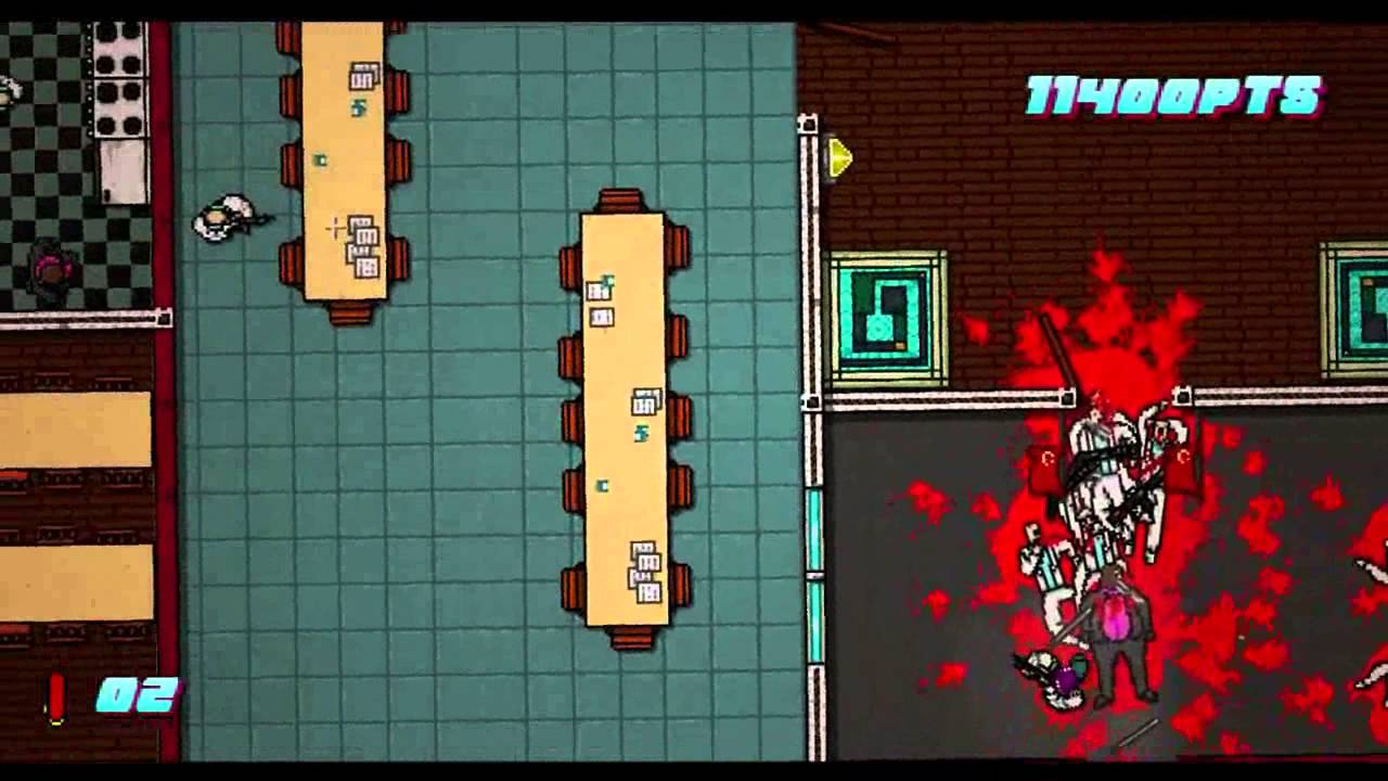 Hotline Miami 2 custom level: New Start (Link to download in the ...
