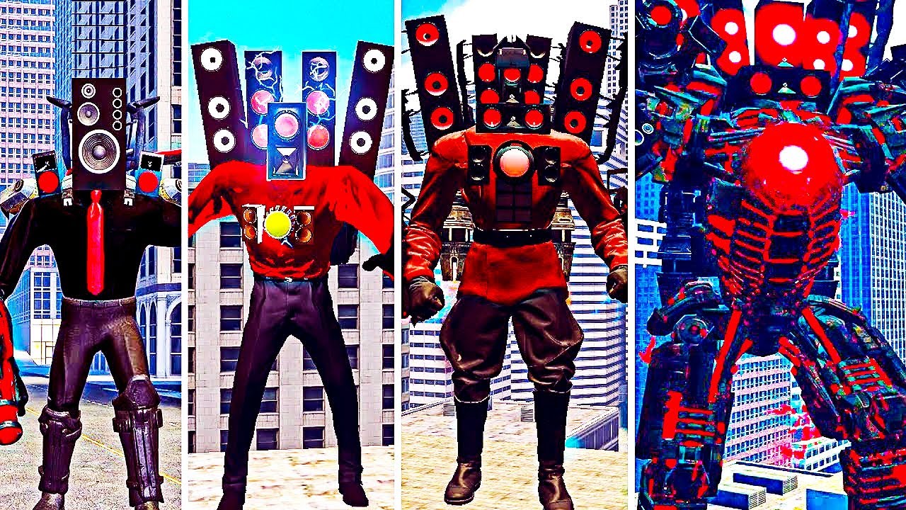 EVOLUTION OF ULTRA SPEAKER BOSSES VS ASTRO G MAN BOSSES, SPEAKERMAN ...