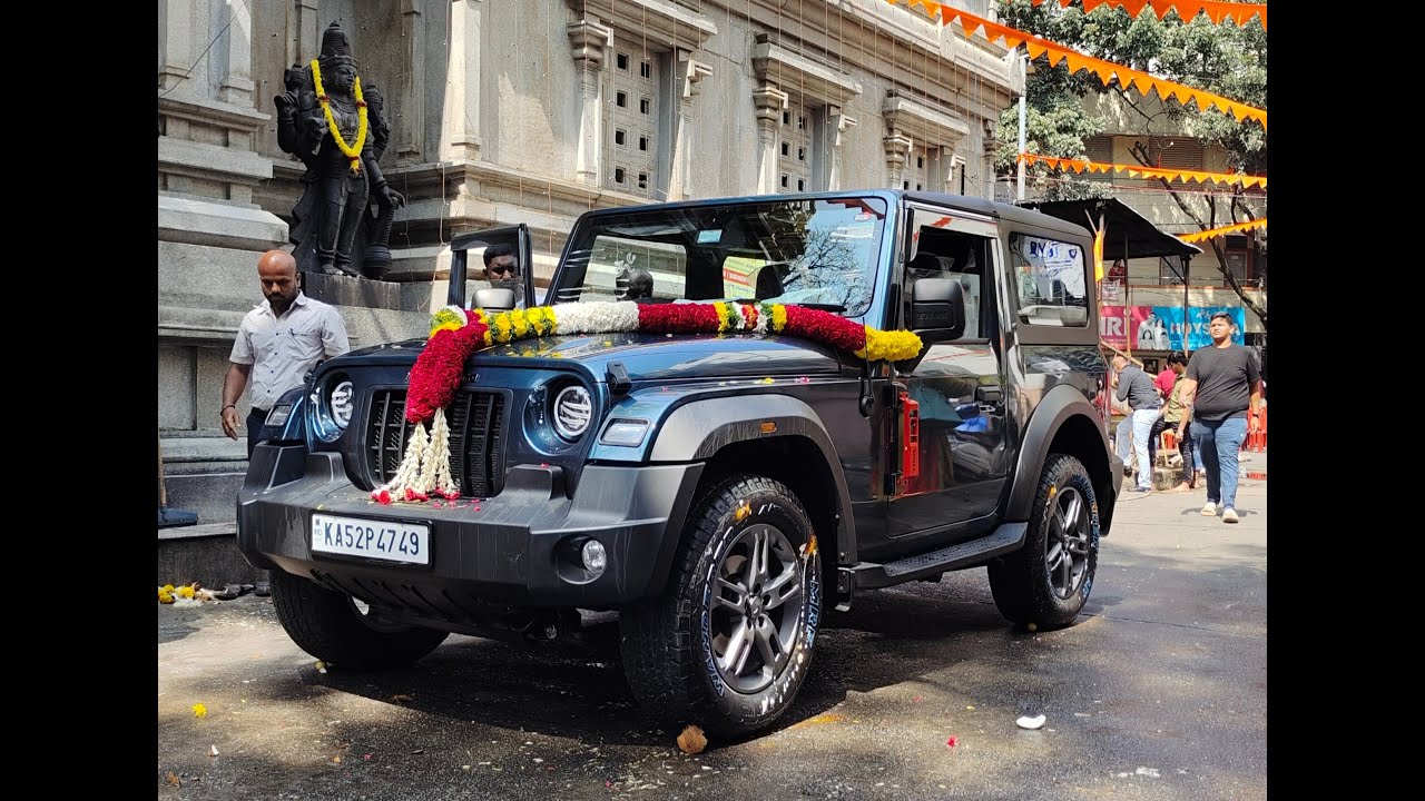 Delivery of Mahindra THAR 2024 | Cinematics | PPS Mahindra Bengaluru ...