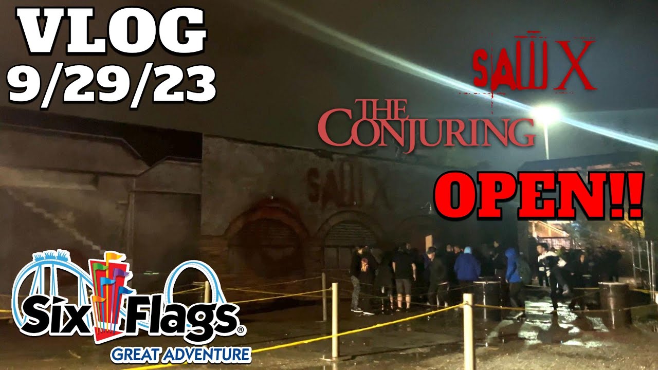 Conjuring & Saw X Now Open at Six Flags Great Adventure's Fright Fest ...
