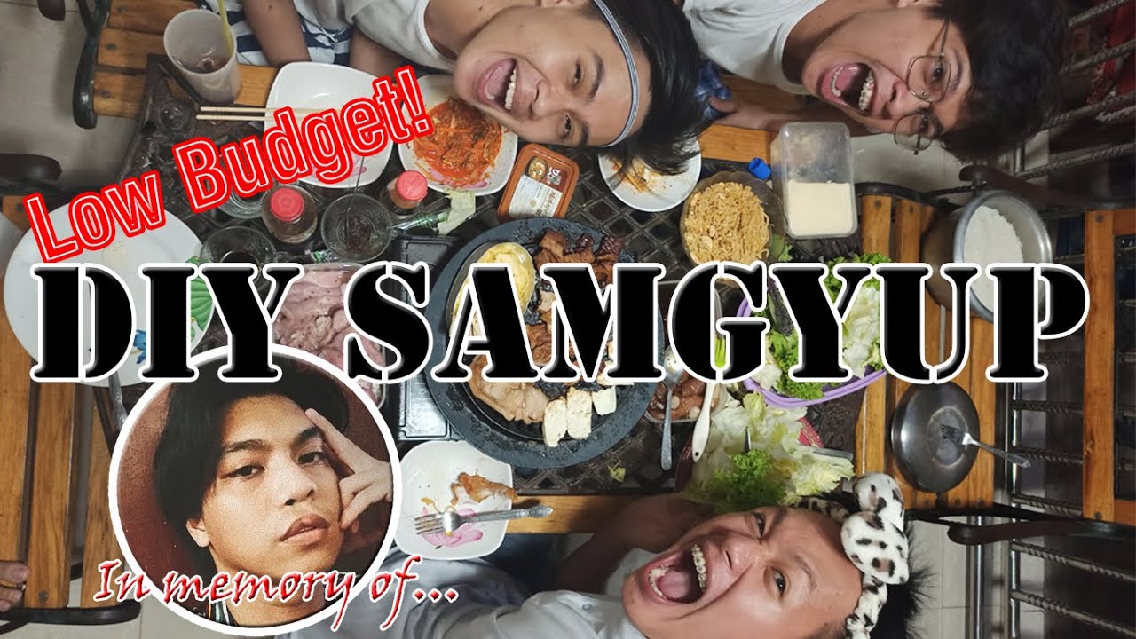 DIY SAMGYUP: 50% away, 49% eme-eme, 1% content for only 745 pesos ...