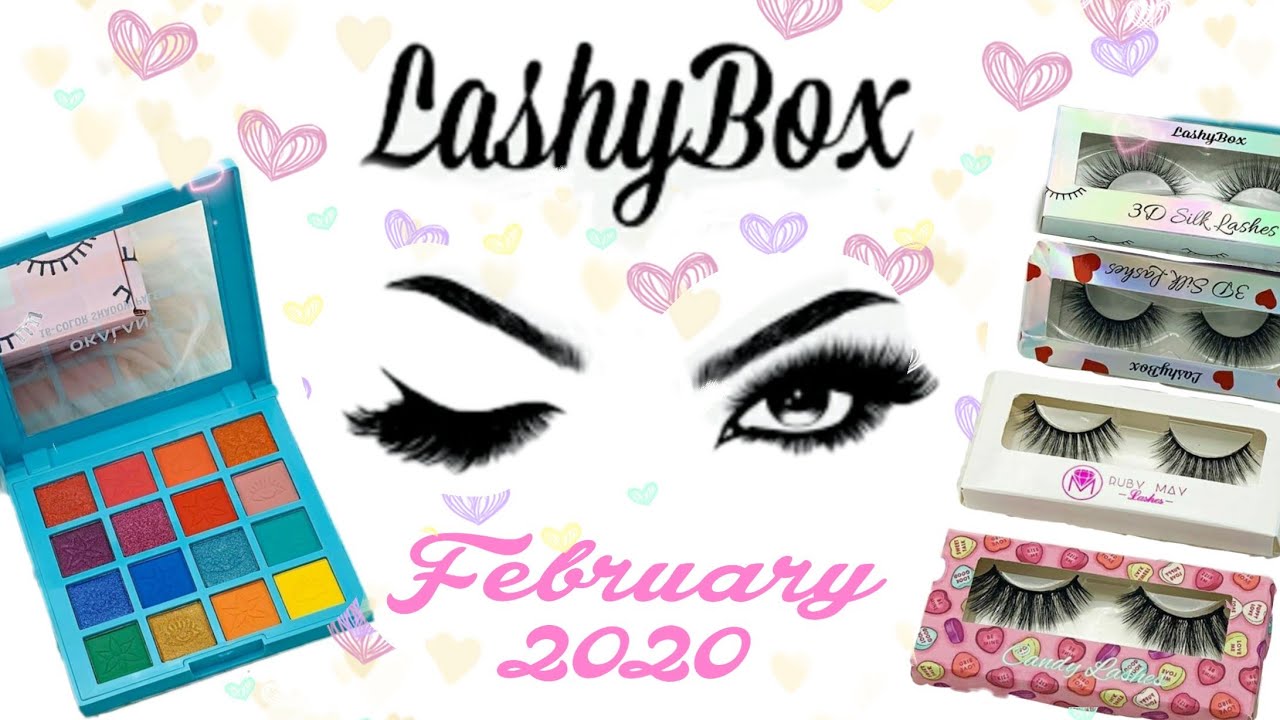 Lashy Box February Unboxing - YouTube