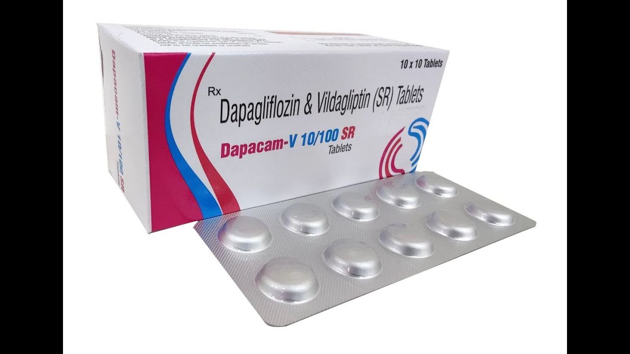 DAPACAM-V 10/100 SR Tab | Dapagliflozin 10mg + Vildagliptin 100mg SR ...