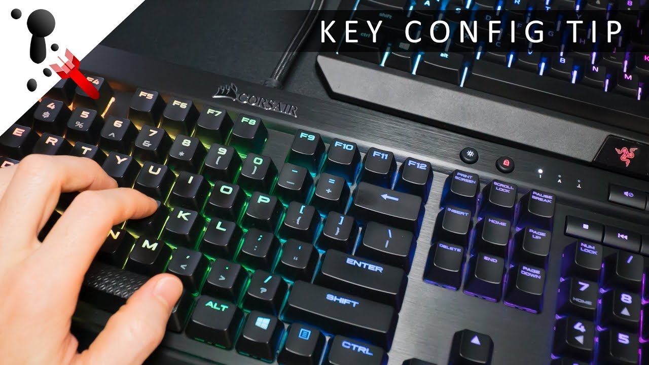 Key Config Tip for Overwatch, CS:GO, Fortnite, Quake Champions, etc ...
