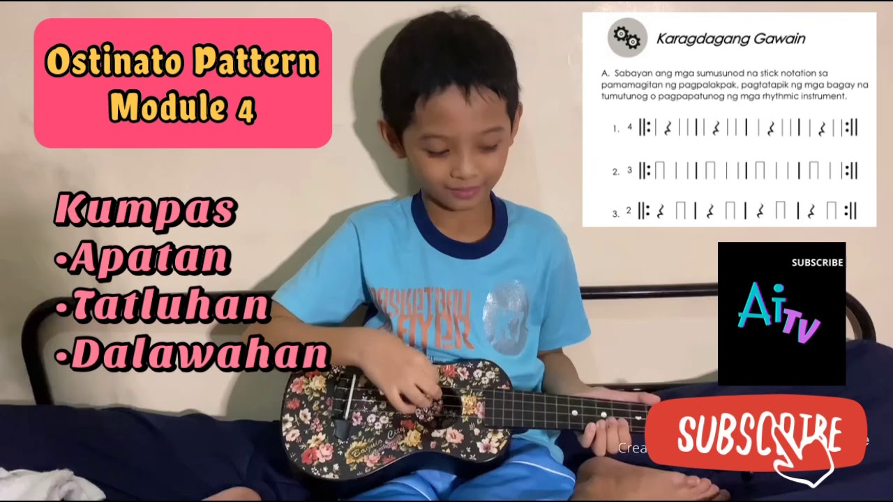 Ostinato Pattern - Kumpas na 4, 3, 2 - YouTube
