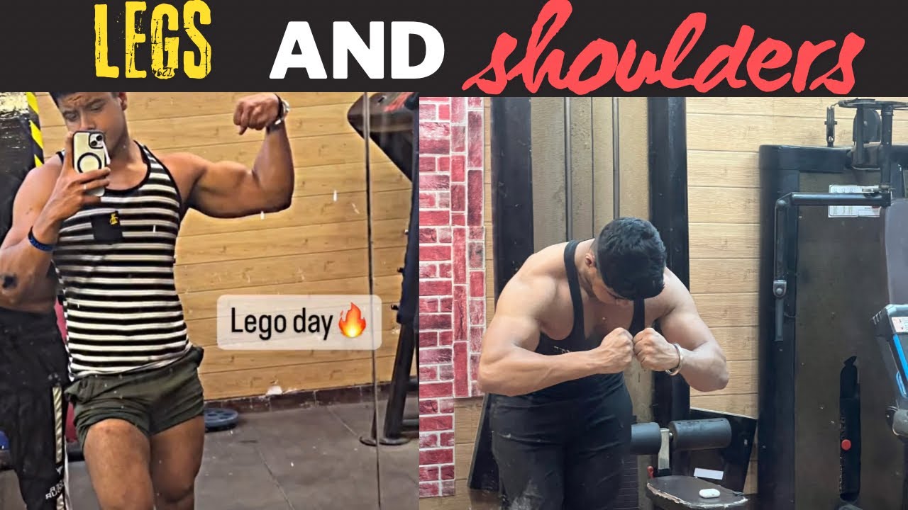 Bulk day -3 INTENSE LEGS AND SHOULDERS WORKOUT 🔥 - YouTube