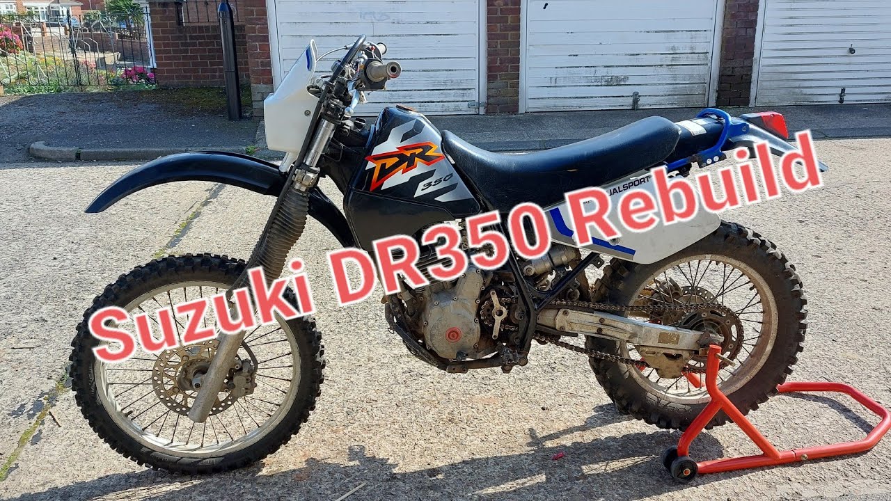 Rebuilding 1995 Suzuki DR350 - YouTube