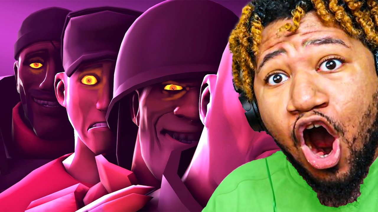 Golden Freddy Vs. HEAVY | FNAF vs TF2 [SFM] Reaction - YouTube