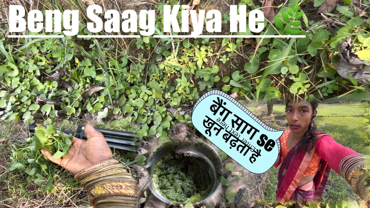 Beng Saag // Beng Saag Kiya He // Beng Saag Se Kiya Fhaida Hoti He // arti mahto #vlog - YouTube