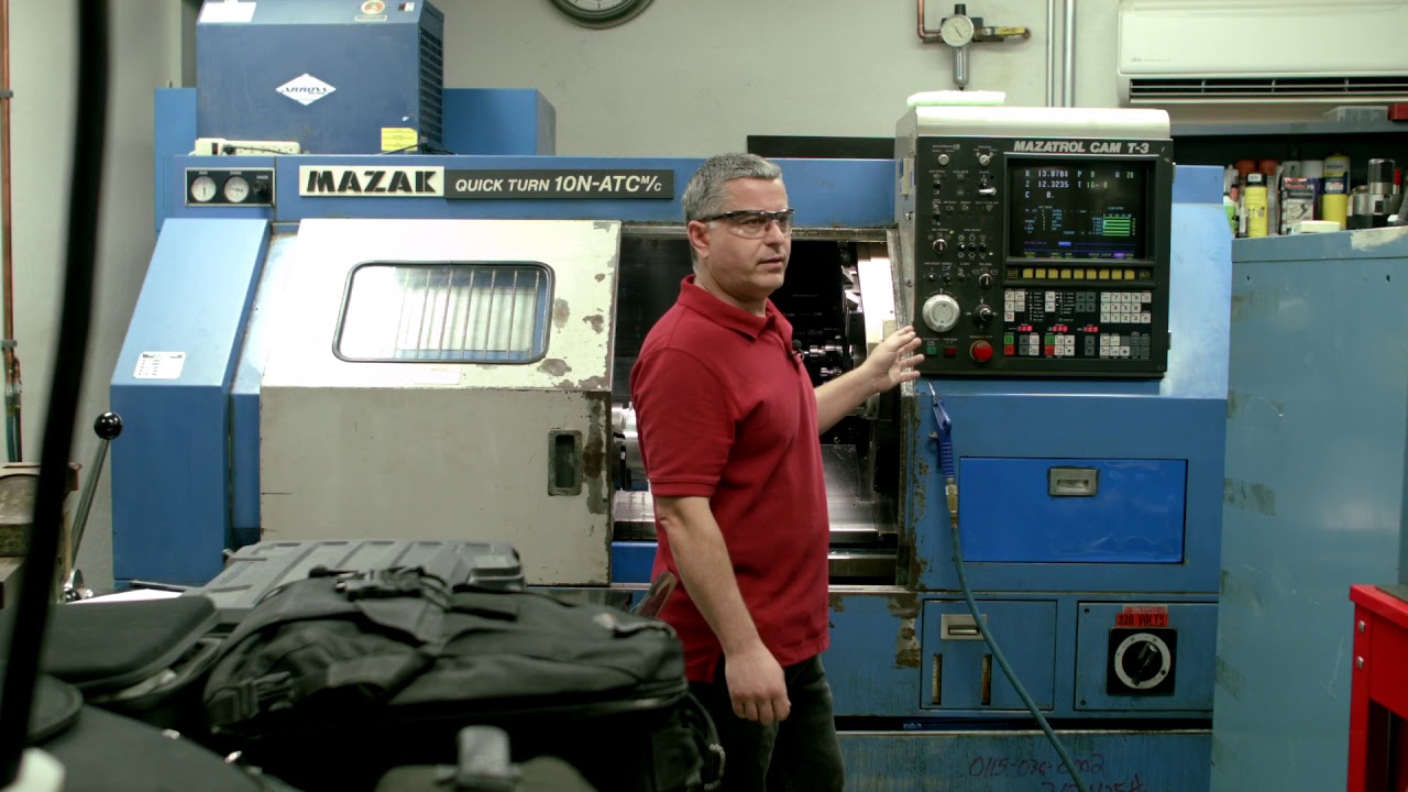 Mazak Basic Machine Operation QT10N ATC/MC T-2 / T-3 Mazatrol Control ...