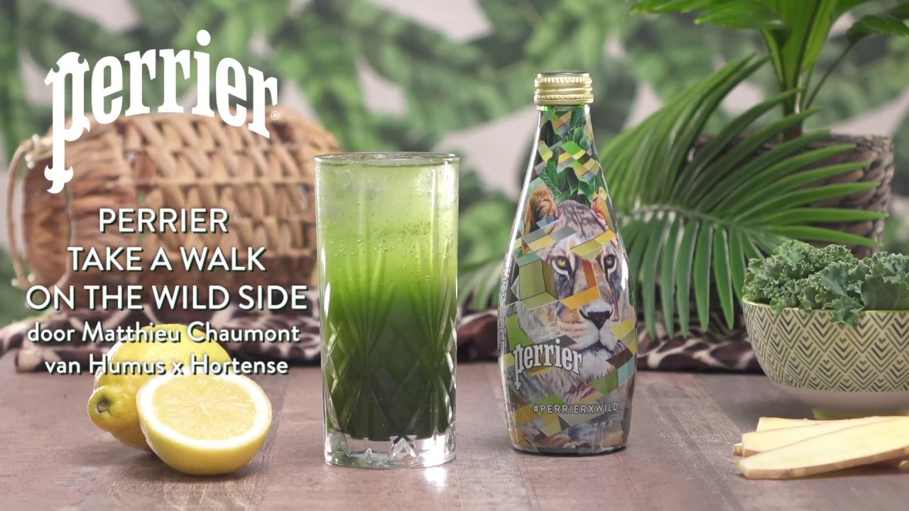 Perrier – Cocktail Recept – Take a walk on the wild side - YouTube
