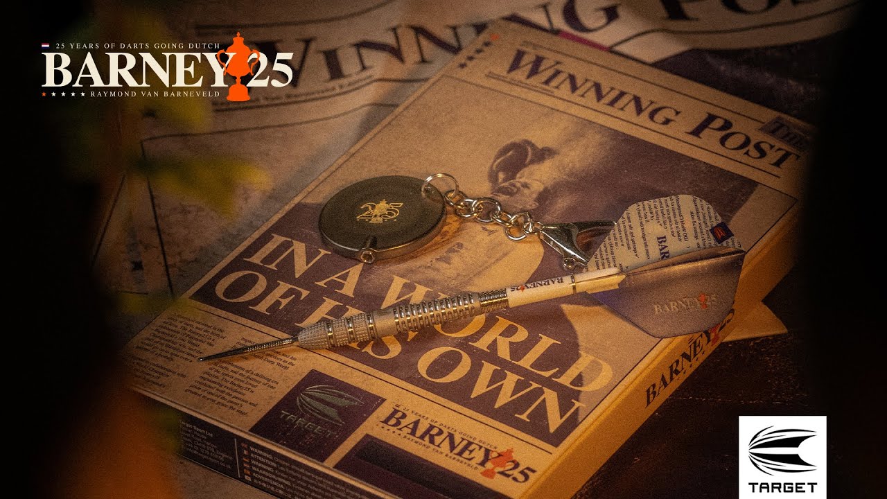 Target Darts Barney 25 | Raymond van Barneveld 25th Anniversary Special ...