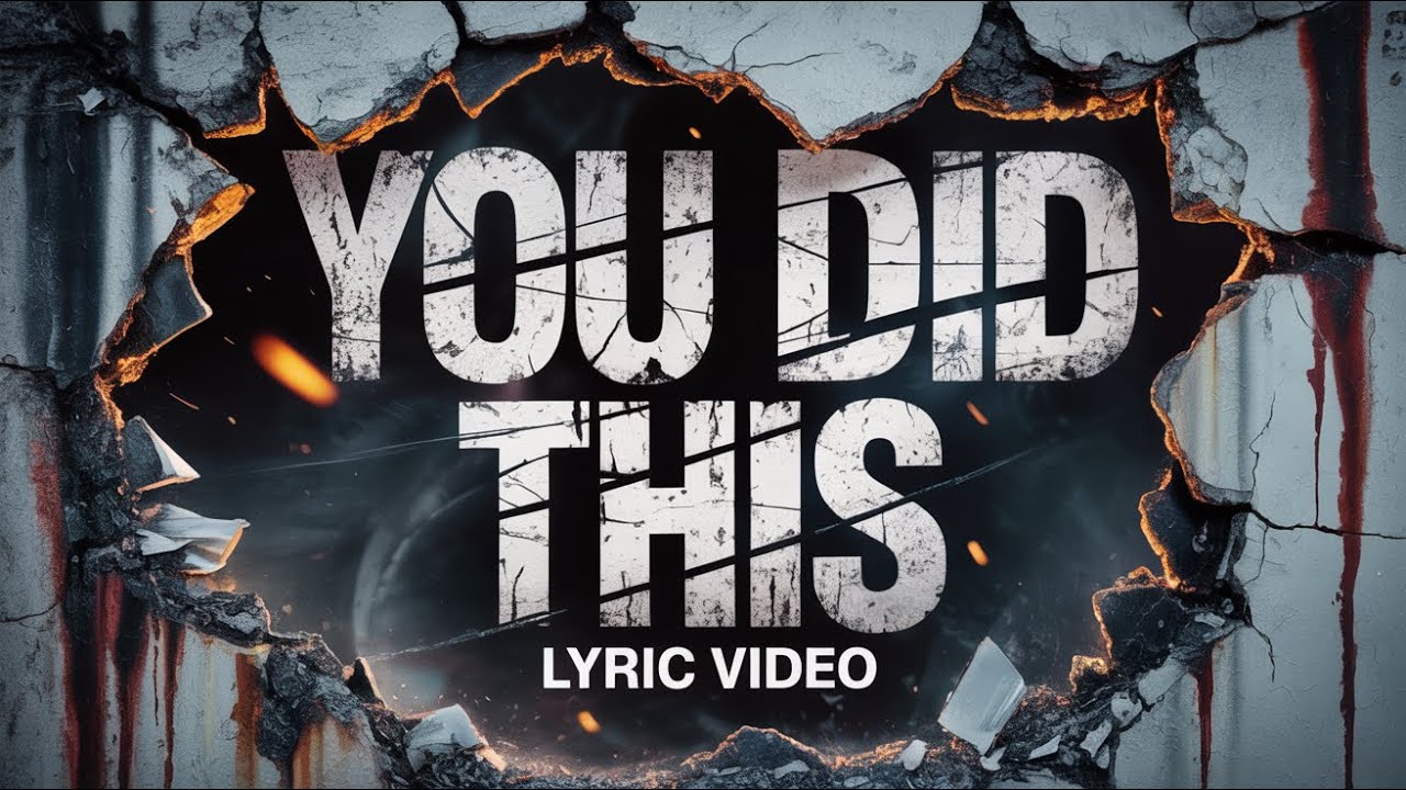 We Cannot Save You - You Did This [Official Lyric Video] - YouTube