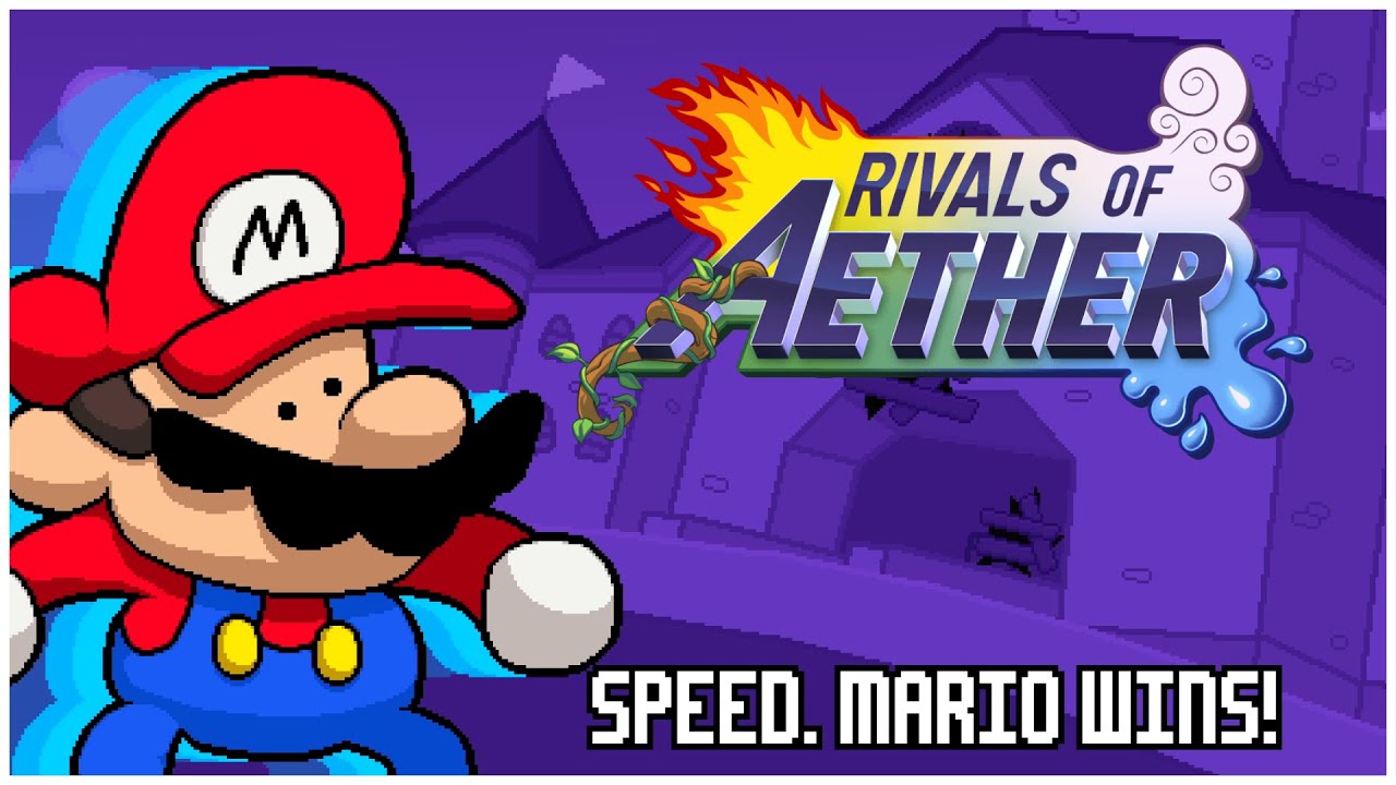 Speedrunner Mario VS King Bowser | Rivals of Aether - YouTube