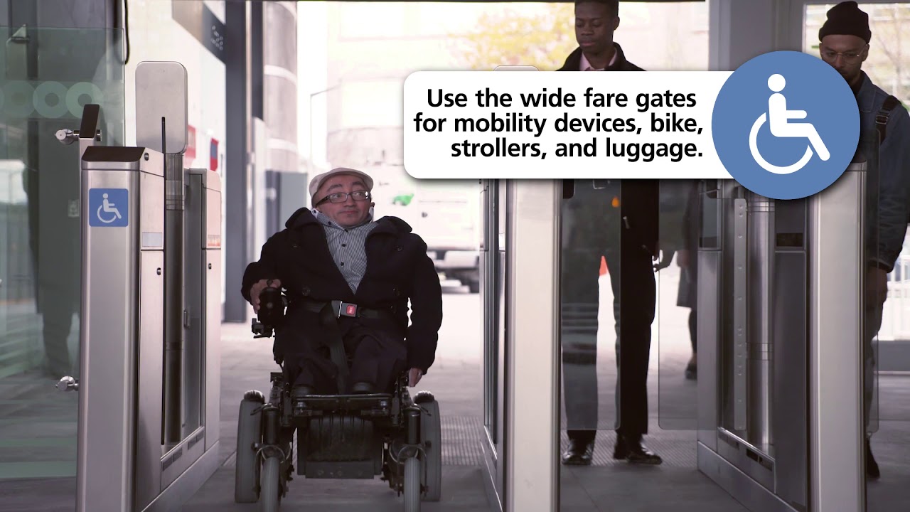 #Trainology - Accessible fare gates - YouTube