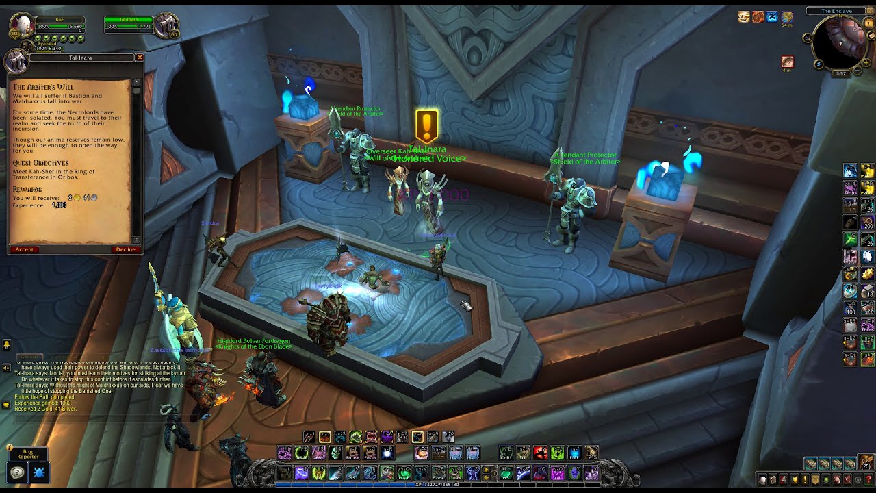 Follow the Path, WoW Shadowlands quest - YouTube