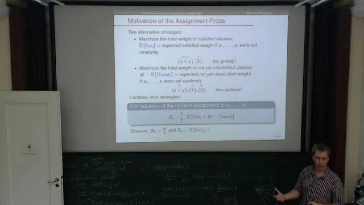 Matthias Poloczek New Approximation Algorithms For Max Sat Simple Fast And Excellent In