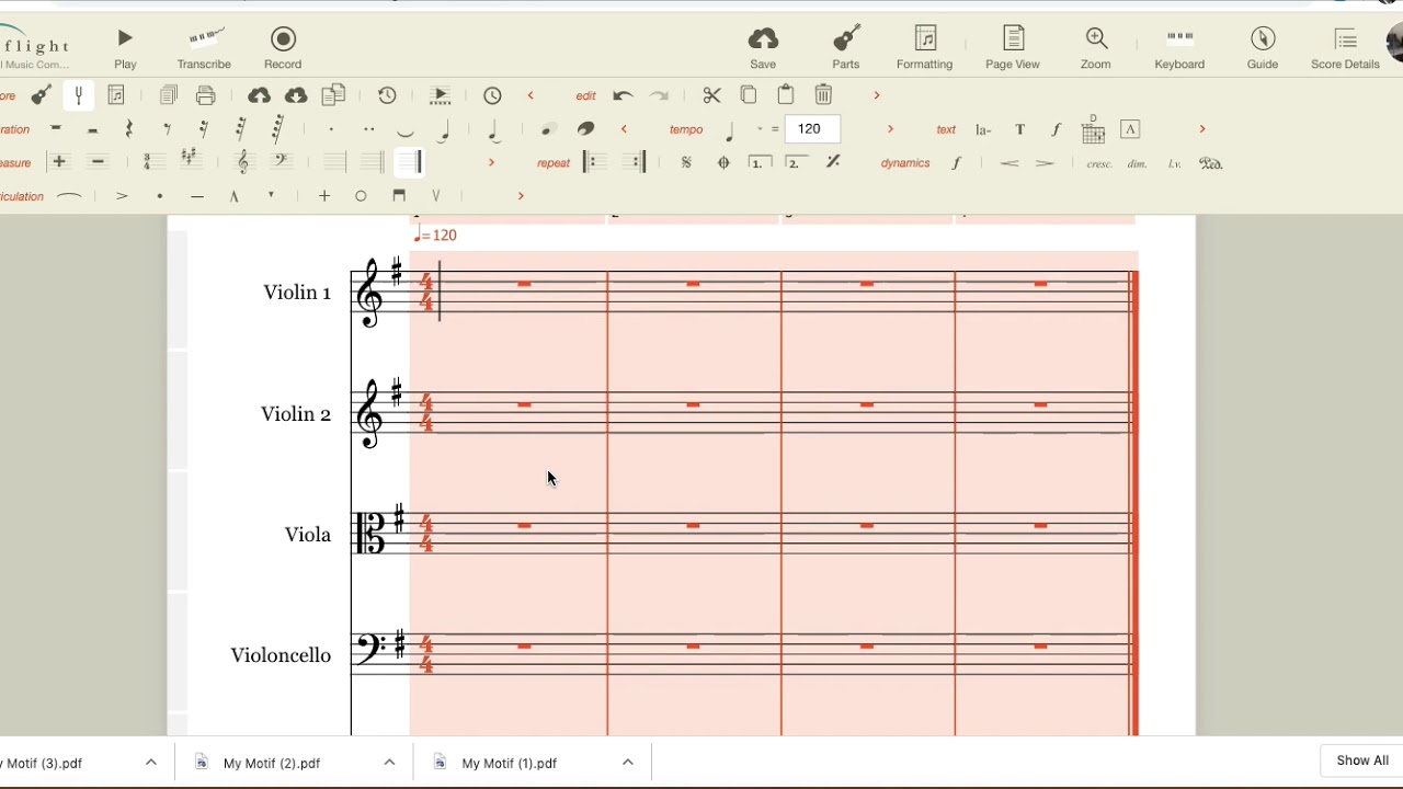 Writing for String Orchestra 1a Setting Up Your Score - YouTube
