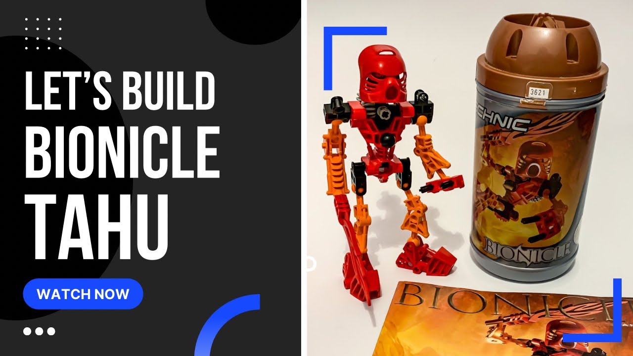 Lets Build Lego Bionicle - Legendary Toa Mata - Tahu - YouTube