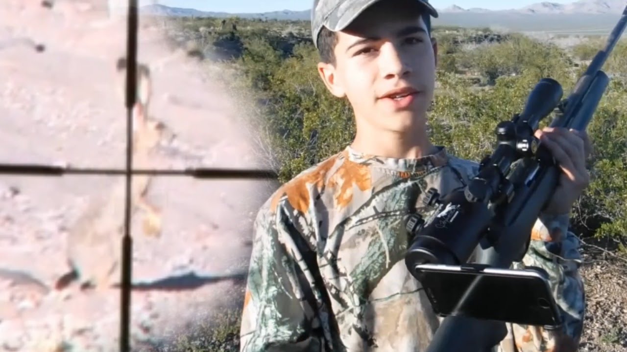 Rabbit Hunting: Sniper Shooting At Rabbits With The Iscope - YouTube