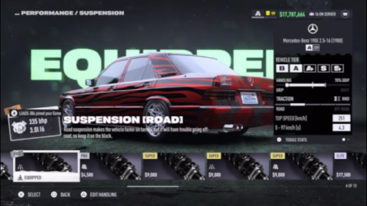 Nfs Unbound (A class build 1) Mercedes-Benz 190E 2.5-16 (1988) - YouTube