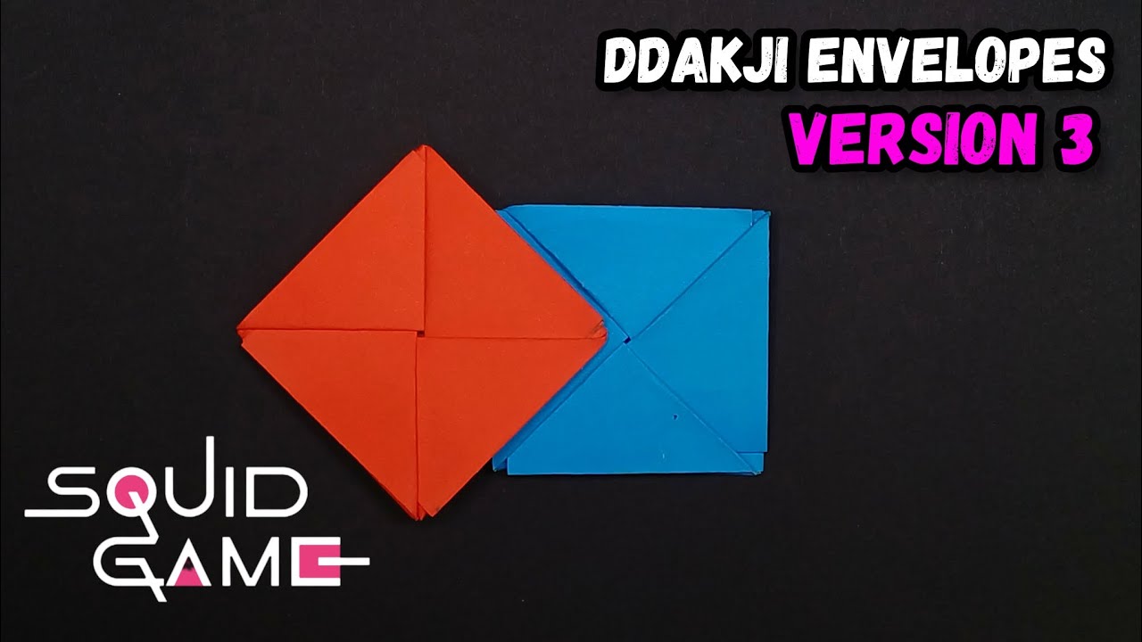 LEARN HOW TO PLAY THE AUTHENTIC DDAKJI PAPER GAME SQUID / NO SCISSORS ...