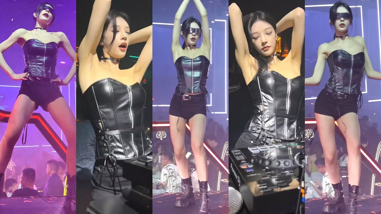 DJ Idol DJ Yue 越小越 SexyBack & initio, JERIDE #dj #fancam #clubdj # ...
