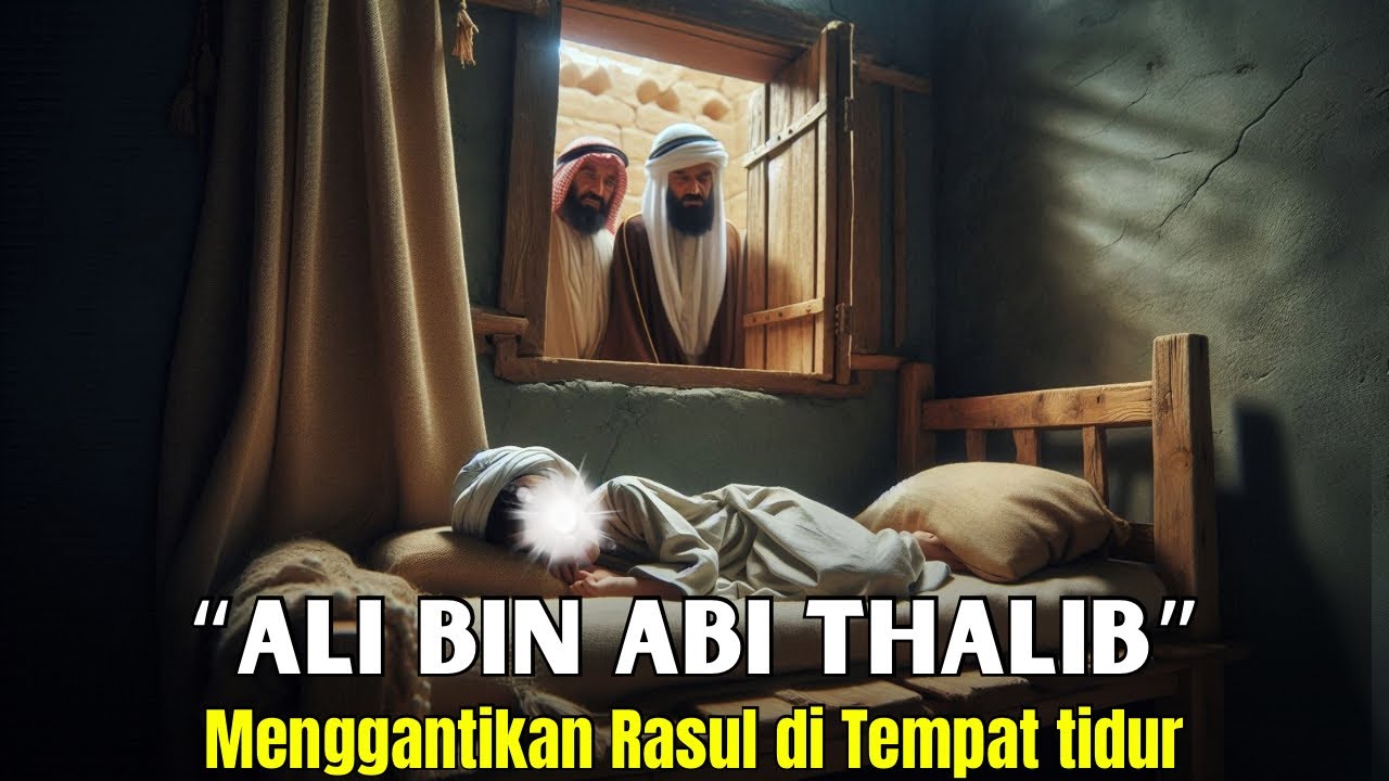 KISAH KEBERANIAN ALI BIN ABI THALIB MENGGANTIKAN RASUL YANG SEDANG ...
