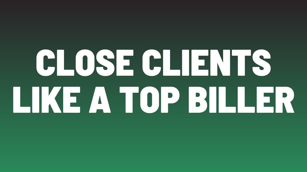 How To Close A Recruiting Client & The Process - YouTube