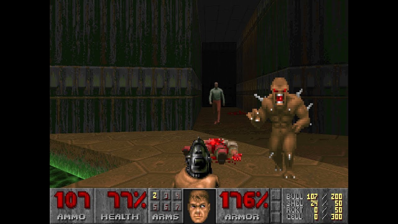 Why Source ports are superior to Unity Doom - YouTube