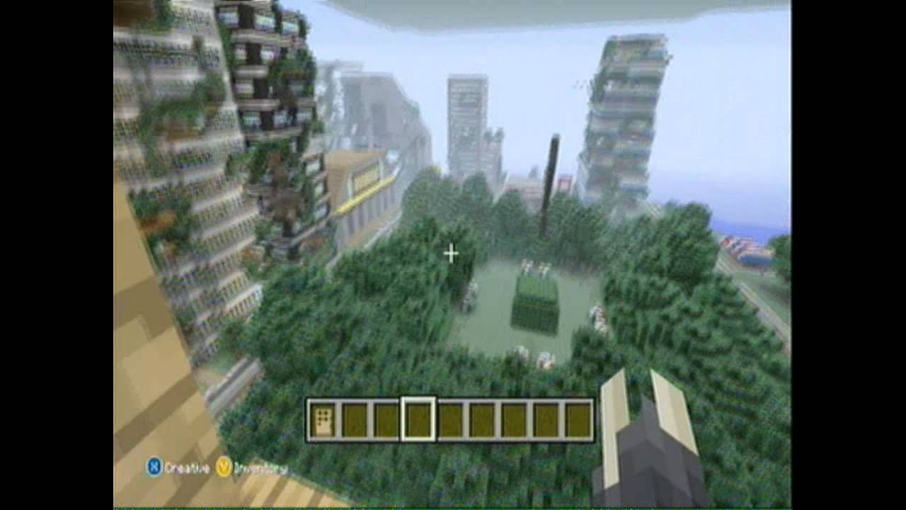 Minecraft: Xbox New Hunger Games Map 1.8.2 - YouTube