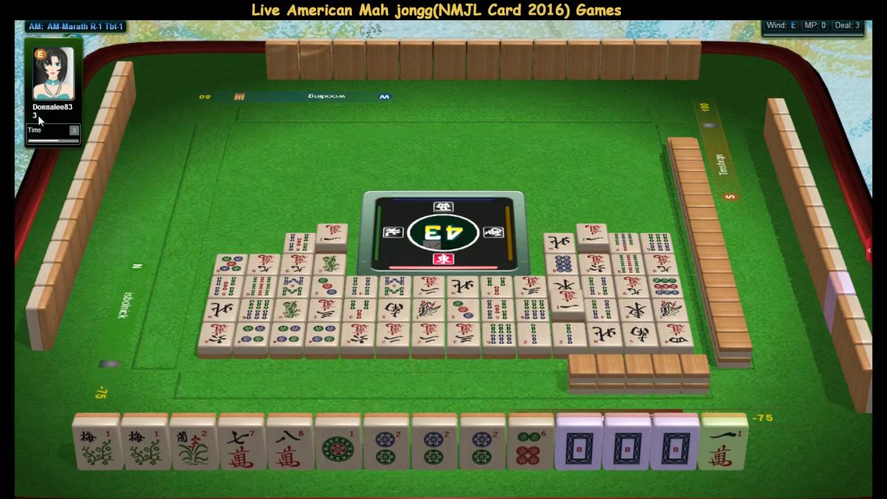 American Mah jongg (NMJL Card 2016) - 13579 #2 - YouTube