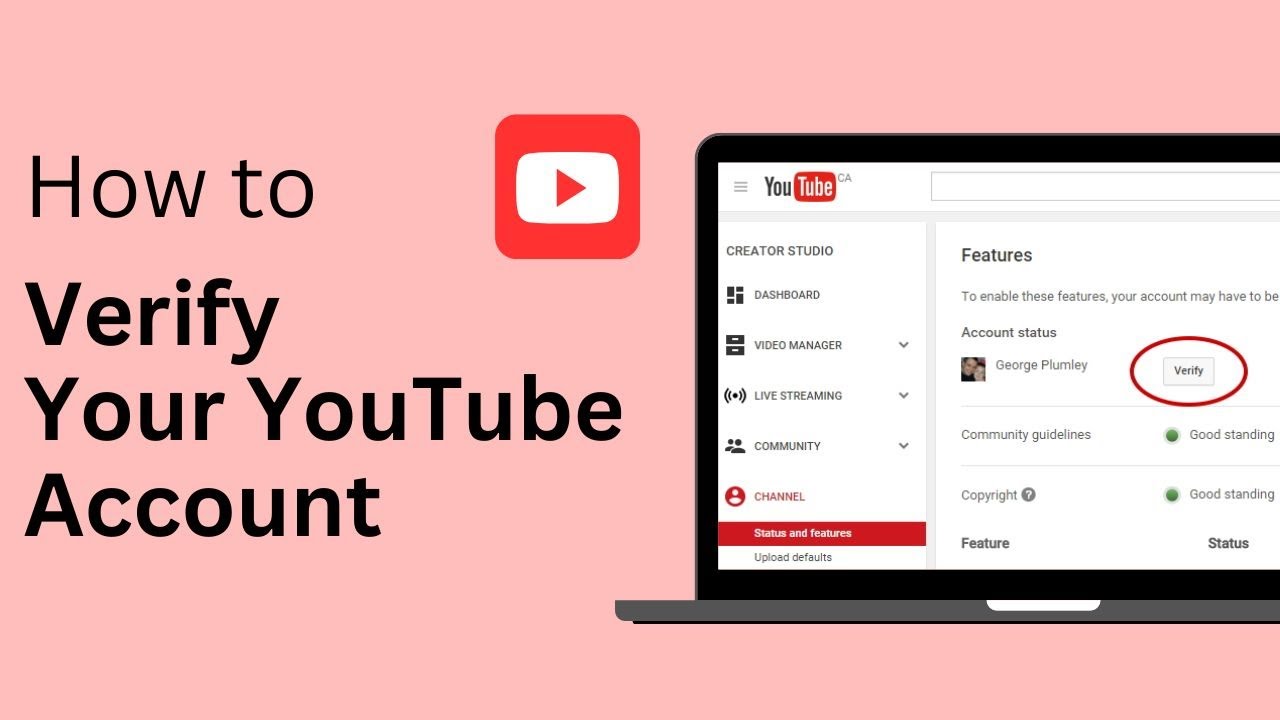 How To Verify Your YouTube Account ! - YouTube