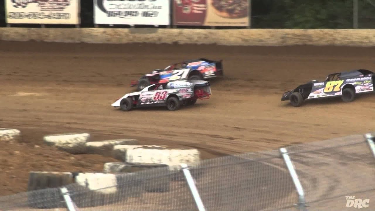 Florence Speedway | 7.19.14 | "The Silver Shark" Scott James First ...