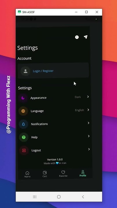 Animated Drawer with Flutter #shorts #short #shortvideo #flutter #computerscience #developer # ...