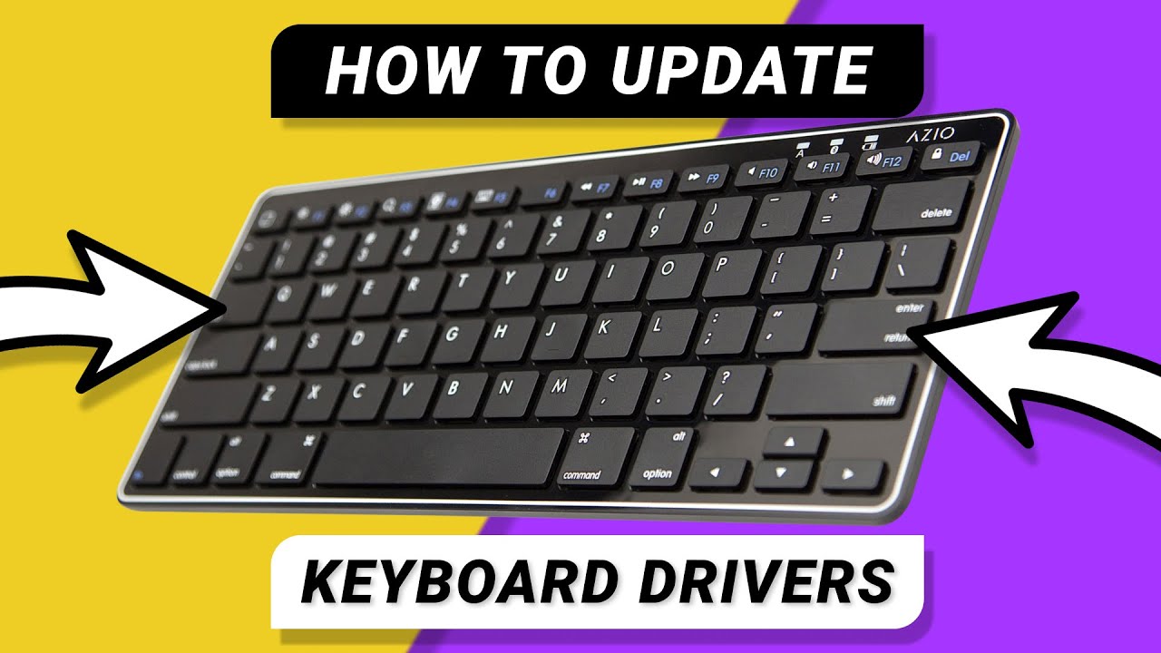 ⌨️ How to Update Keyboard Driver | How to Reinstall Keyboard Driver in ...
