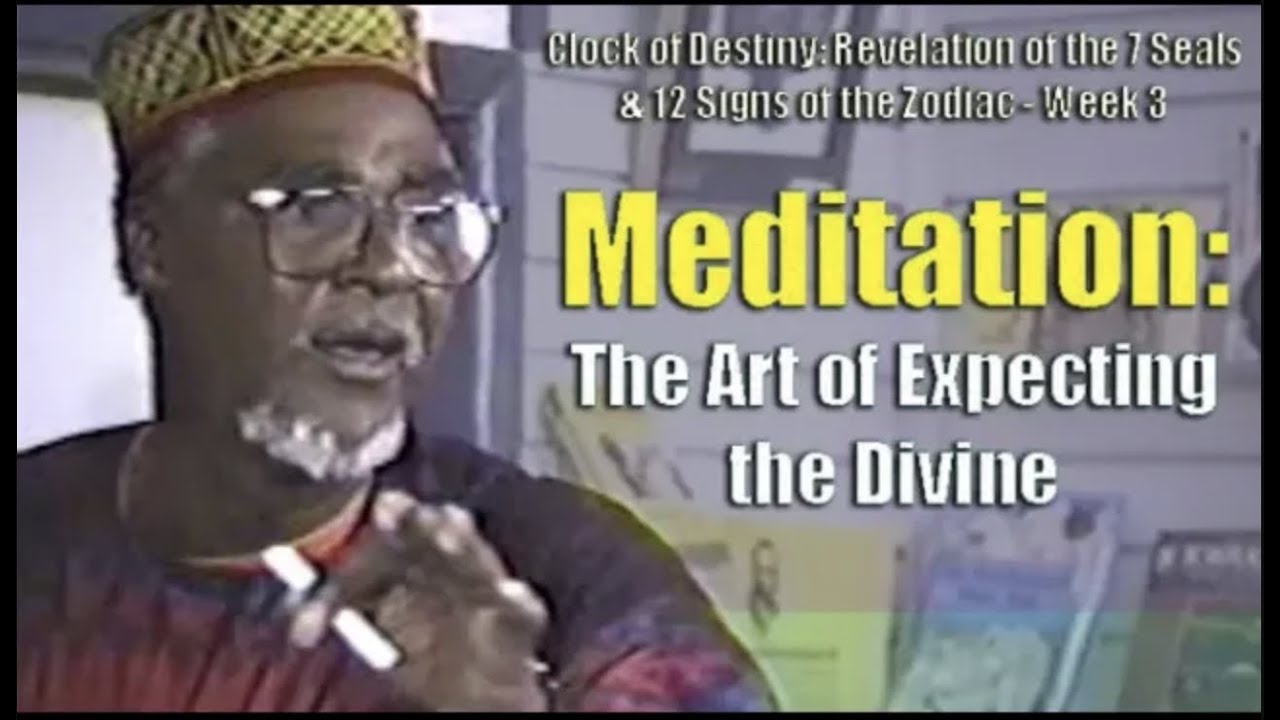 Bro. C.Freeman El | Meditation: The Art of Expecting the Divine Full ...